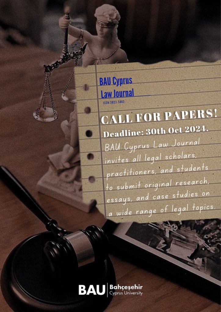 BAU Cyprus Law Journal